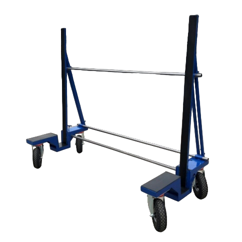 Collapsible Board/ Sheet Trolley – Stored & Handled