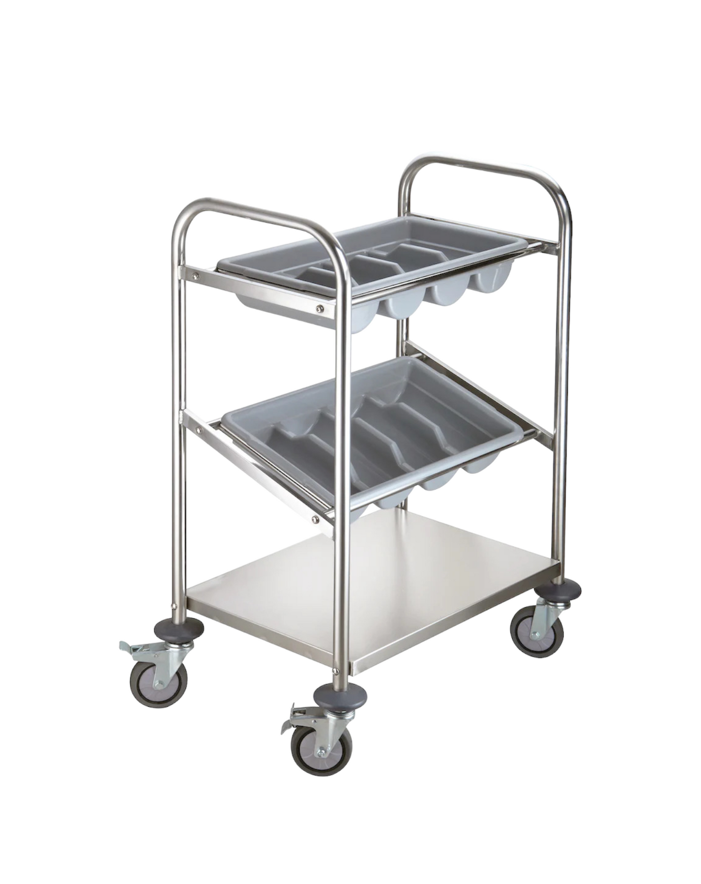 2 Level Cutlery Trolley – Stored & Handled