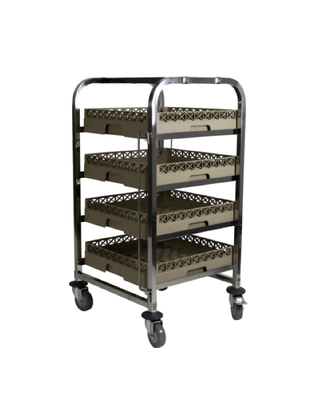 4 Level Dishwasher Trolley – Stored & Handled