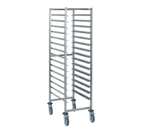 Fully Welded 15 Level Euronorm / Bakery Racking Trolley – Stored & Handled